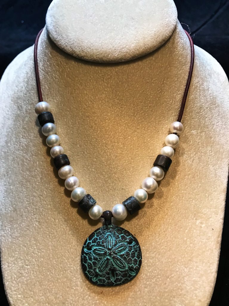 Pearl Greek Bead - Velia Lala